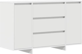 Servírovací skříň Bílá 120 x 41 x 75 cm kompozitní dřevo 3333906