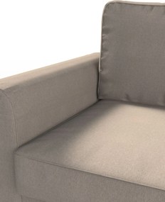 Potah na pohovku IKEA Backabro,  3-místná, rozkládací barva béžová látka pletený vzor
