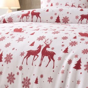 Flanelové povlečení Santa Claus EMI