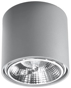 Sollux Lighting Stropní svítidlo TIUBE šedé