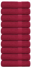 osušky FROGN 10 ks Bordeaux 70x140 cm 360 gsm 136739