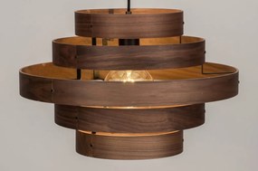 Závěsné designové svítidlo do obývacího pokoje Wood Madeira