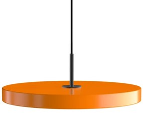 Závěsné LED svítidlo Asteria Barva uchycení:: černá, Barva:: oranžová