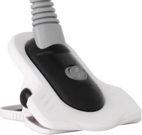 Stolní lampa Kanlux SUZI HR-60-SR E27 stříbrná 07150