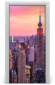 Fototapeta samolepící na dveře New York zachód 85x205 cm