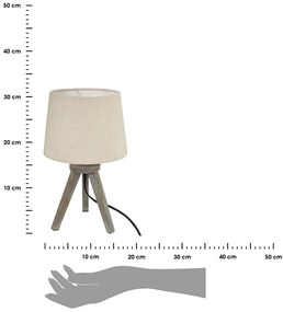 Stolní lampa ARIA béžová