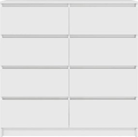Příborník bílý 100x35x99 cm kompozitní dřevo 3328489