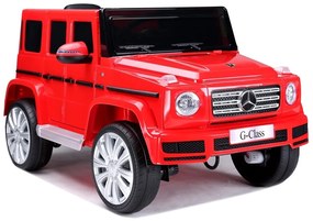 Dětské elektrické autíčko Mercedes G500 červené