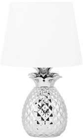 Stolní lampa stříbrná PINEAPPLE Beliani