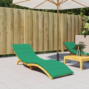 vidaXL Poduška na lehátko 200 x 70 x 3 cm oxfordská látka [314222] Barva: Zelená