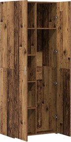 Vysoký bufet Staré dřevo 70 x 42,5 x 185 cm 3365591