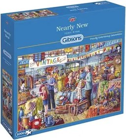 GIBSONS Puzzle Téměř nové / 1000 dílků / 68 x 49 cm