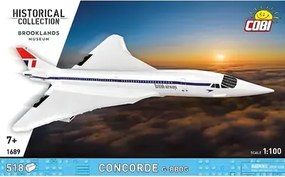 COBI 1689 Concorde G-BBDG / Stavebnice / 1:100 / 518 kostek / od 7 let