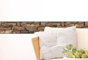 Samolepící bordura na zeď Pískové Cihly | 5 m x 13.8 cm | DWB8475