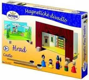 Detoa Dětské divadlo magnetické - Hrad