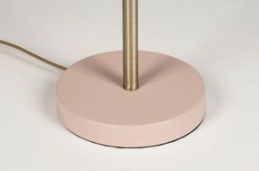 Stolní designová růžová lampa Montana Pink