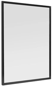Zrcadlo Naturel Oxo v černém rámu, 60x80 cm, ALUZ6080C