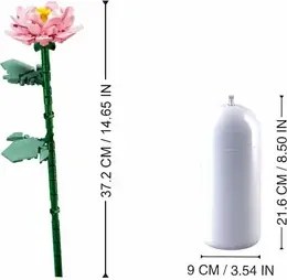 Sluban Flowers M38-B1101-05 Pivoňka ve váze