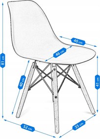 JU Židle EVA 2 v hořčicové barvě