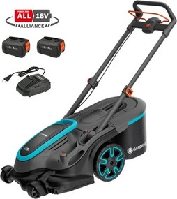 Gardena PowerMax Duo 46/36V P4A 4.0 - sada - Aku rotační sekačka