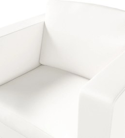 Potah na křesko IKEA Karlanda, krátký barva bílá