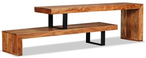 TV stolek, masivní akáciové dřevo - Default Title