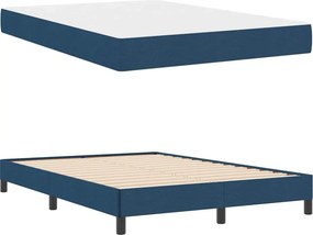Postel s boxspringem Modrá 160 x 200 cm textil 3398506