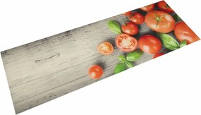 vidaXL Kuchyňský koberec omyvatelný Vaření 60 x 180 cm samet [136547] Barva: tomatoes