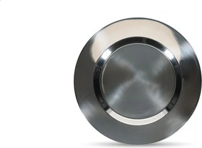 Servírovací nerezový talíř ve stříbrné barvě ø 30 cm Oryn – S|P Collection