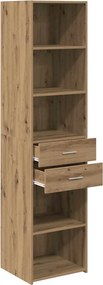 Vysoký bufet Artisanový dub 45 x 42,5 x 185 cm Kompozitní dřevo 3402639