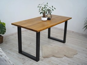 Treesome Robustní Železná Industrial Podnož Stolová Noha 2ks Černá Rozměr: Š 40 x V 43 cm