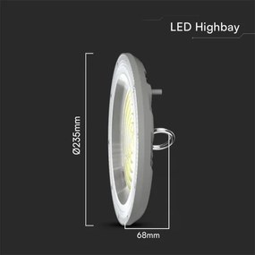 LED Průmyslové svítidlo High Bay LED/100W/230V 3000/4000/6500K IP65 pr. 23,5 cm
