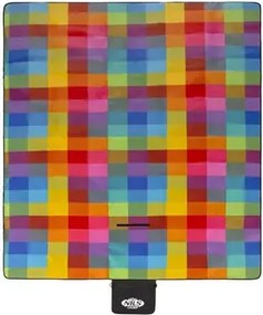 NILS CAMP NC2221 barevná Pikniková deka / 200 x 250 cm