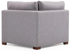 Designová rohová sedačka Wilano 350 cm světle šedá