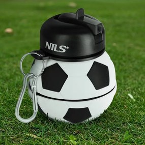 NC4104 FOTBAL SILIKONOVÁ SKLÁDACÍ LÁHEV 550ML NILS CAMP