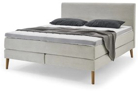 Béžová boxspring postel 180x200 cm Linea – Meise Möbel
