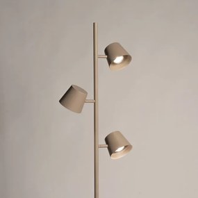 Stojací lampa Snap Fosca Dark Taupe Trio