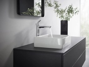 Hansgrohe Focus, vysoká umyvadlová baterie 230 bez odtokové soupravy, chromová, 31532000