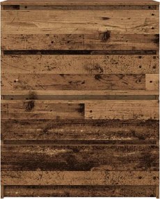 Příborník starého dřeva 80x35x99 cm kompozitní dřevo 3328487