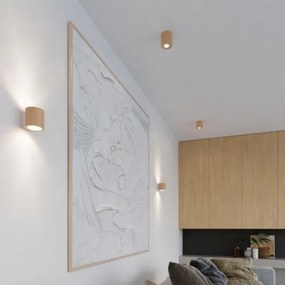 Nástěnné svítidlo SOLLUX Orbis G9 1x40W bez zdroje SL.0490 přírodní dřevo