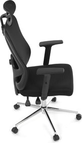 Kancelářská židle FLEXIWORK - síťovina, černá