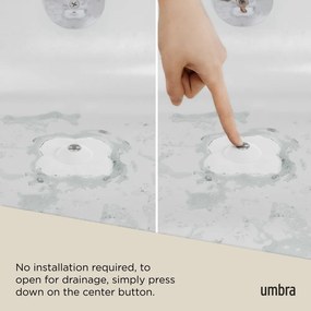 Silikonové sítko do dřezu Bloom – Umbra