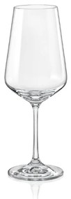 Crystalex - Bohemia Crystal Sklenice na bílé a červené víno Sandra 350 ml, 6 ks