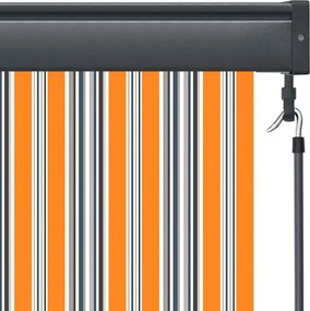 Venkovní roleta 100 x 250 cm žlutomodrá 145956