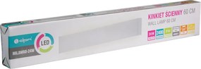 Koupelnové svítidlo DPM MIL8W60-24W, IP44, 60 cm, bílá
