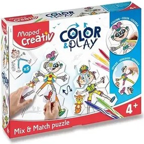 Sada MAPED Creativ Color  Play Mix Skládačka / od 4 let