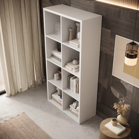 ADRK Furniture Regál Cleo V BS-CLE-V-W