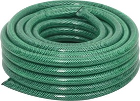 Zahradní hadice se sadou koncovek zelená 0,75" 50 m PVC 154384