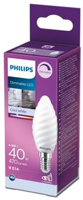 Philips | LED Stmívatelná žárovka Philips E14/4,5W/230V 4000K | P5022