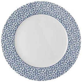 Sada jídelních talířů Floris blue 26cm 4-set, Laura Ashley UK